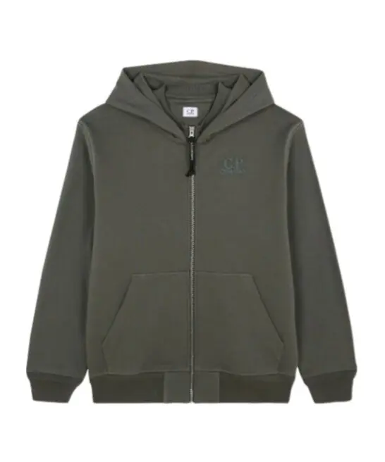 C.P. COMPANY Zipper Sweatshirt - Gun Gray