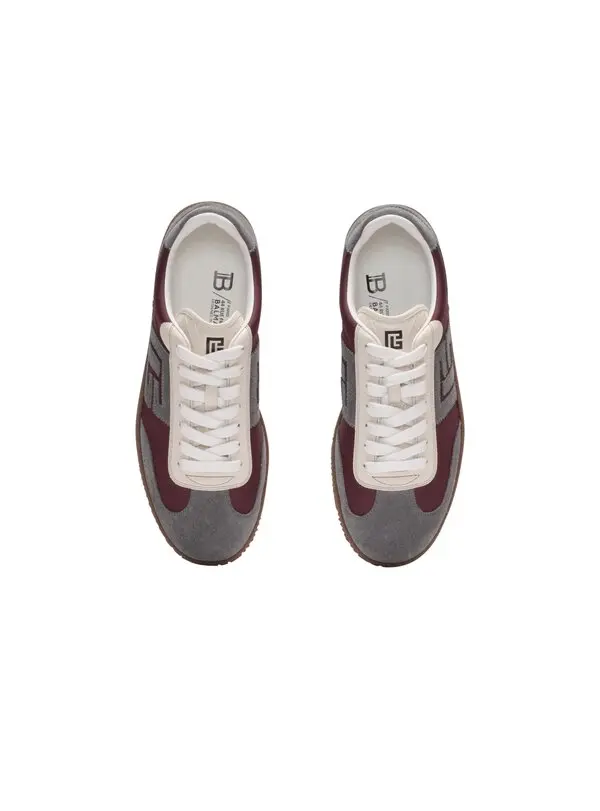 Balmain Swan Trainers - Red