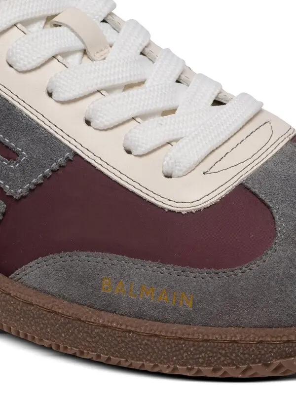 Balmain Swan Trainers - Red
