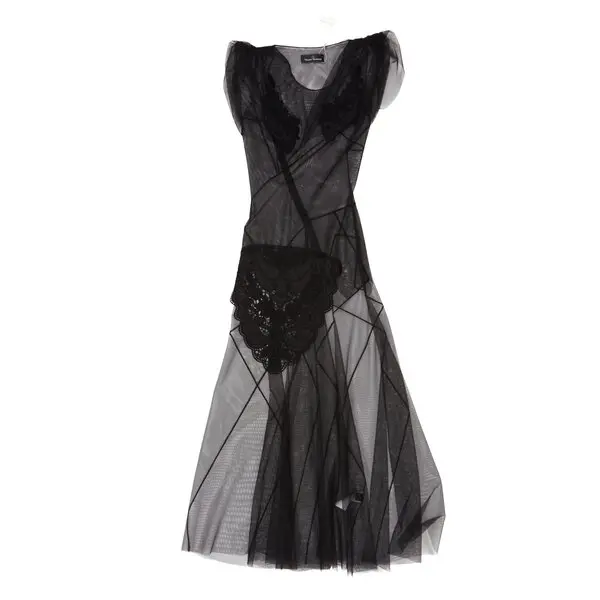 VIVIENNE WESTWOOD Meshed Lace-detailed Dress - No