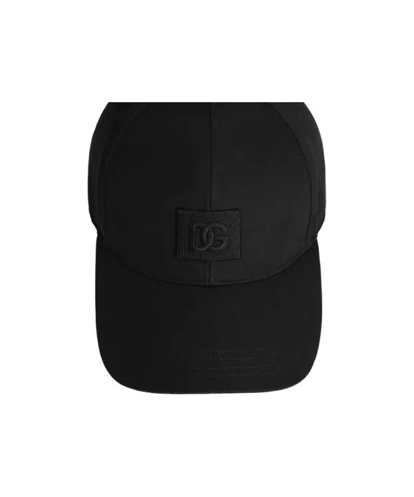 Dolce & Gabbana Drill Baseball Cap - Black