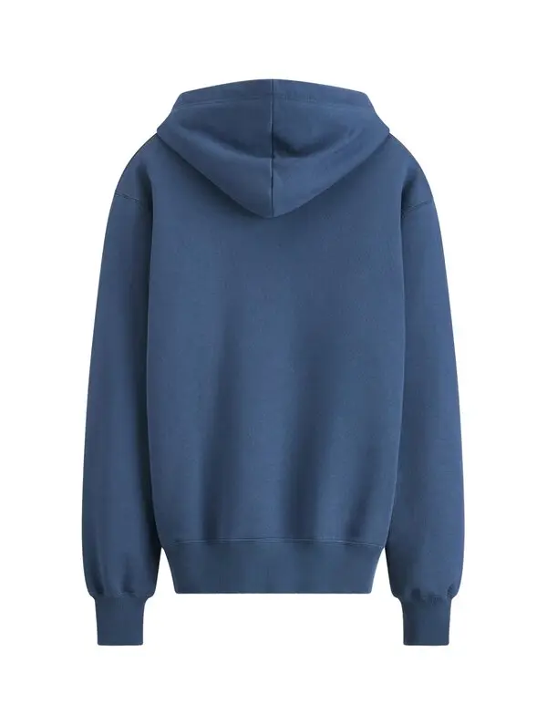 Dior Hooded Sweatshirt With Embroidery - Blue