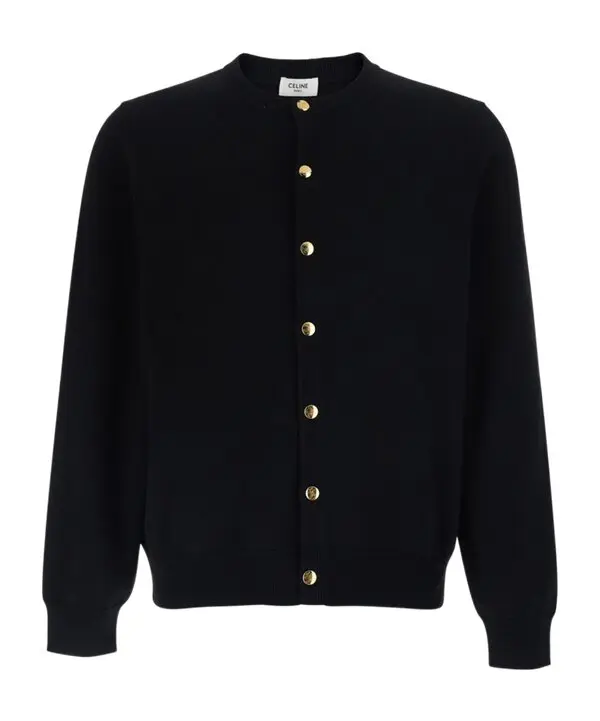 Celine Fine Wool Cardigan