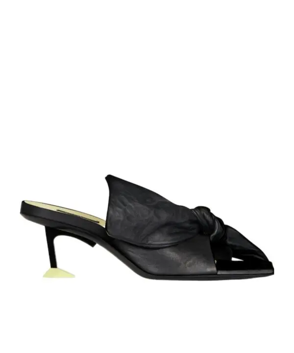 Givenchy Boudoir Bow Heeled Mules