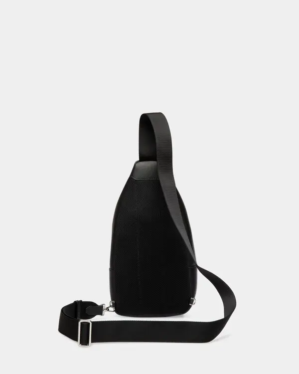 Bally Leather Sling Bag With Grosgrain Ribbon