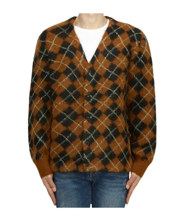 ALLSAINTS Long Sleeve V-neck Cardigan