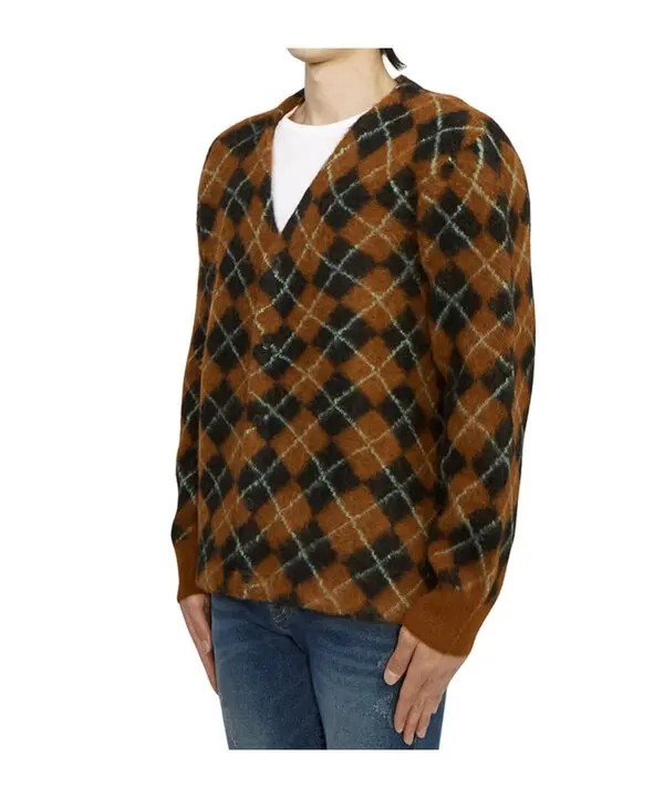ALLSAINTS Long Sleeve V-neck Cardigan