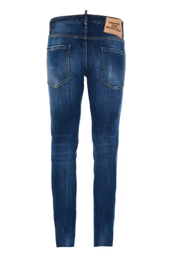 Dsquared2 Mid-rise Skinny Jeans - Blue