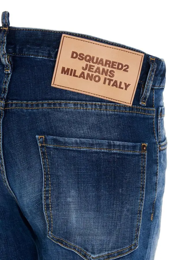 Dsquared2 Mid-rise Skinny Jeans - Blue