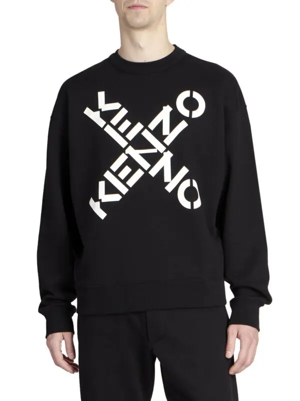 Kenzo Sport Big X Logo Print Sweatshirt