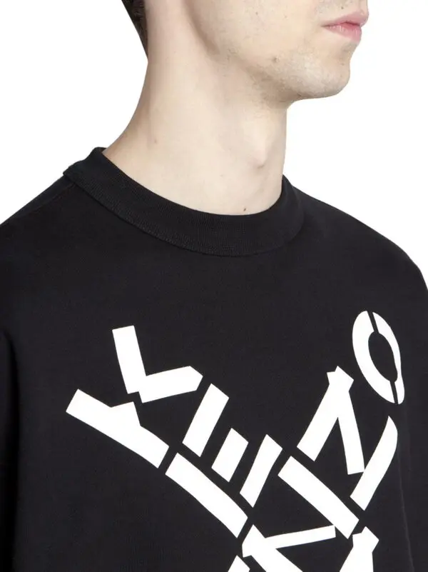 Kenzo Sport Big X Logo Print Sweatshirt
