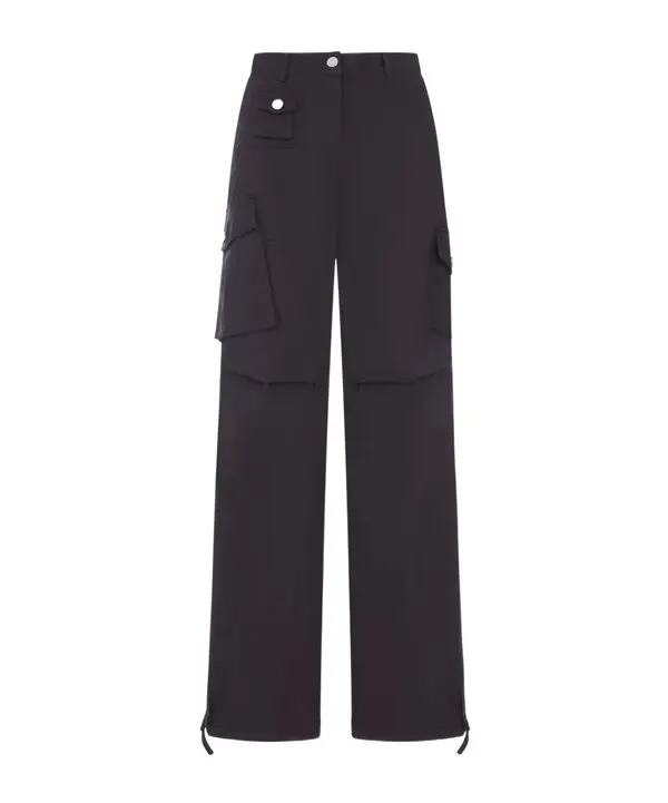 GANNI Drawstring Slipped Cargo Pants