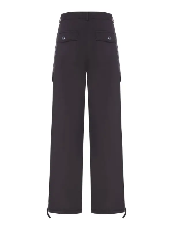 GANNI Drawstring Slipped Cargo Pants