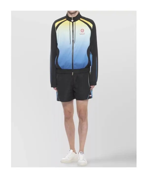 Casablanca Logo Appliqué Zip-up Track Jacket