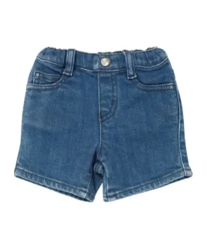 Emporio Armani Cotton Denim Bermuda Shorts