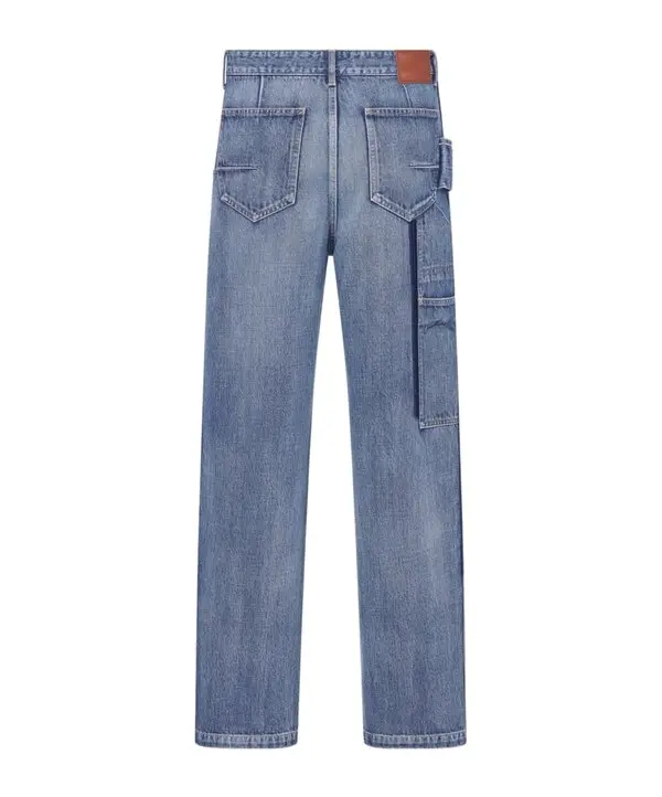Dior Panelled Straight-leg Jeans