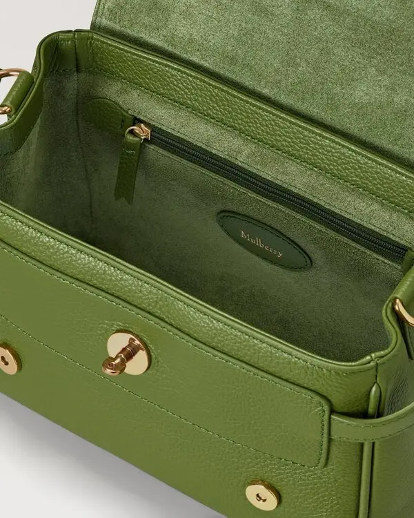 Mulberry Mini Alexa Bag With Horse Charm - Green