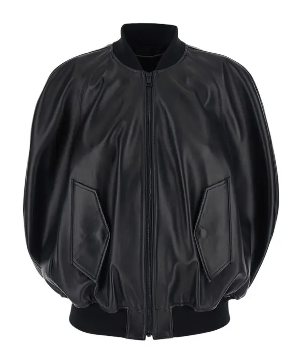 Balenciaga Lightweight Zip-up Bomber Jacket