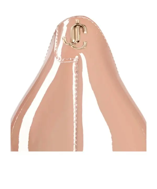 JIMMY CHOO Pointed Toe High Heel Pumps - Nude