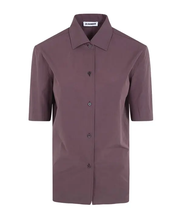JIL SANDER Short Sleeve Button-up Shirt
