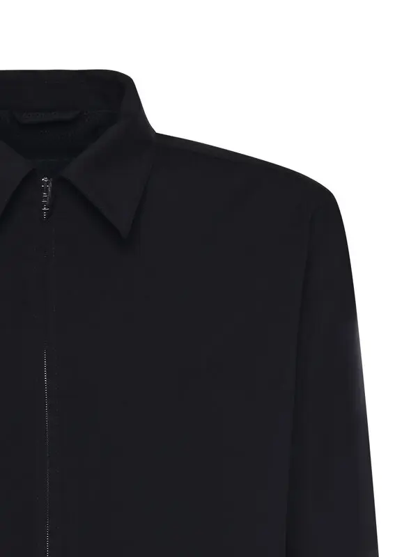 Herno Zip-up Long-sleeved Shirt Jacket