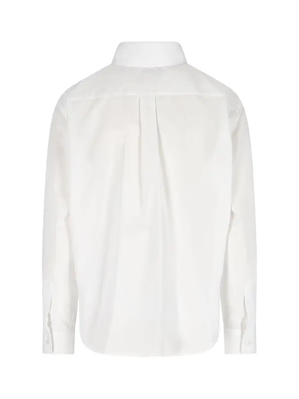 Celine Relaxed Shirt In Cotton Poplin