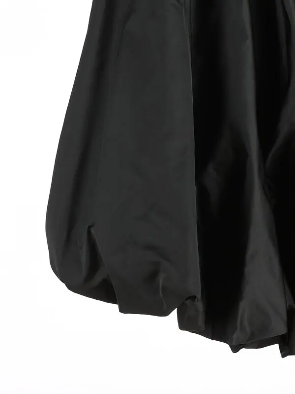 Balenciaga Draped Maxi Skirt - Black