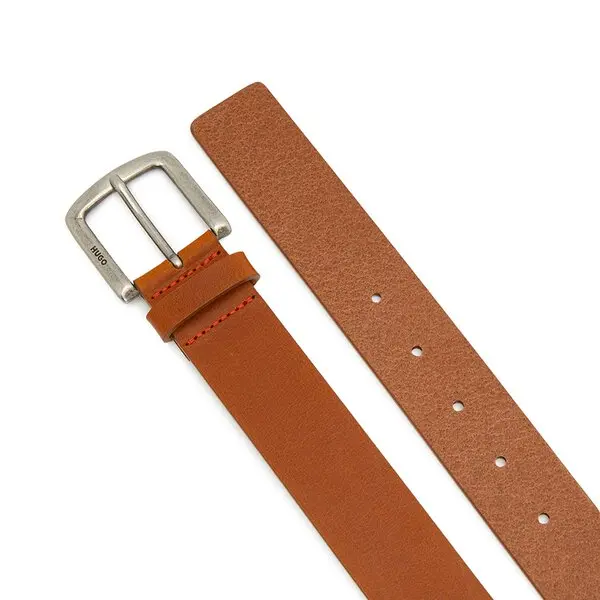 Hugo Boss Logo Belt - Brown