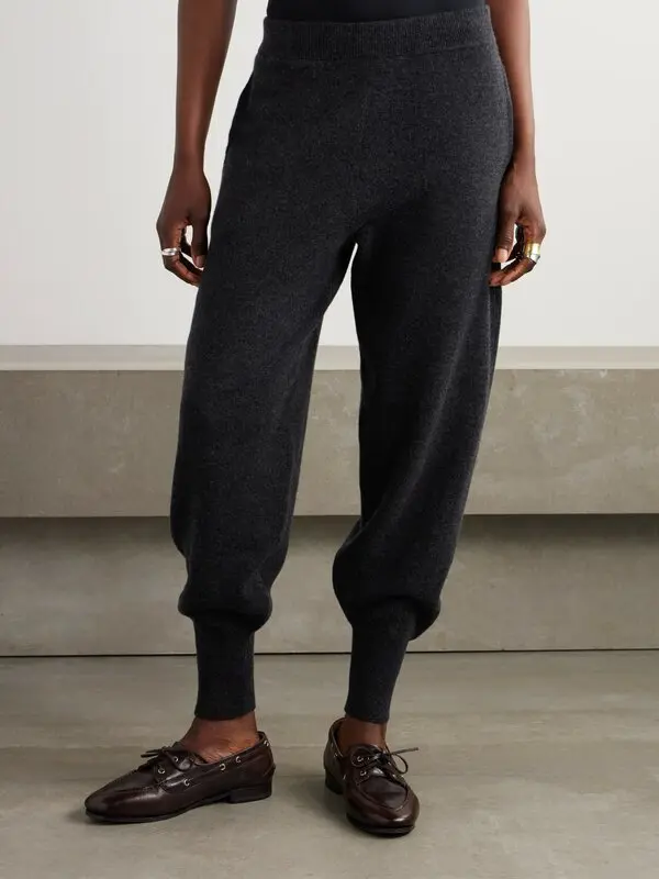 FRAME Tapered Trousers With Elasticated Waist
