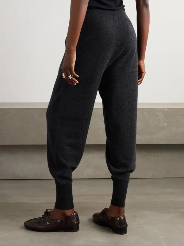 FRAME Tapered Trousers With Elasticated Waist