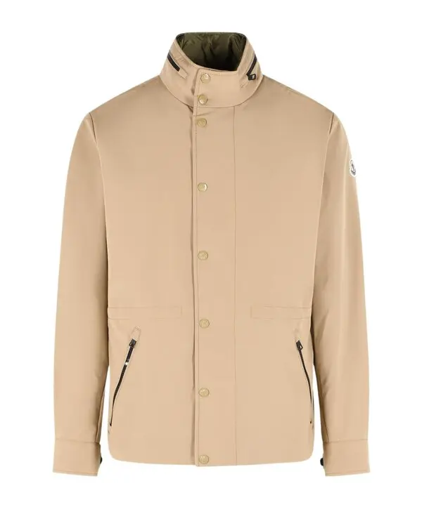 Moncler Long-sleeved Reversible Jacket - Beige