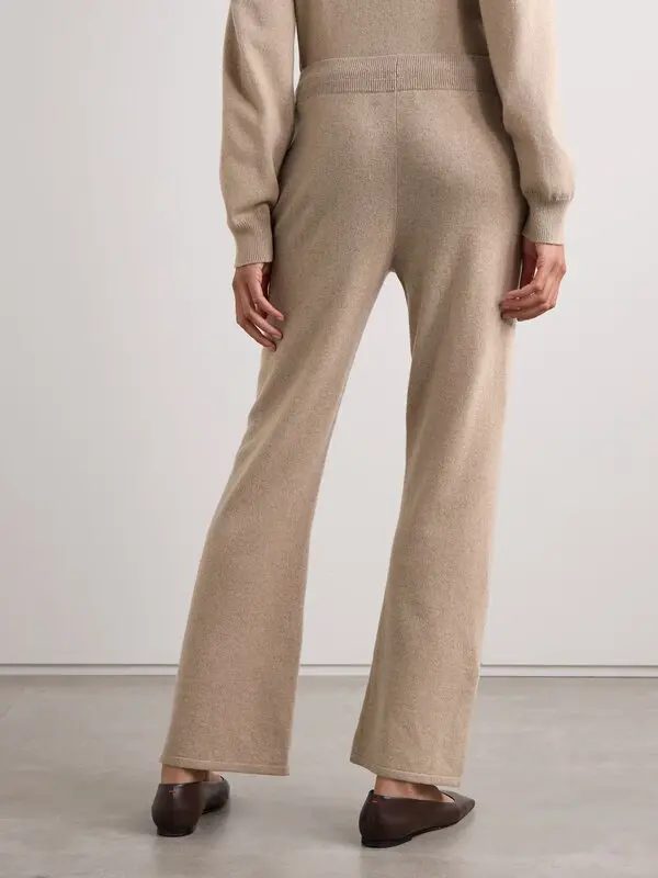 NILI LOTAN Wide-leg Sweatpants With Drawstring Waistband