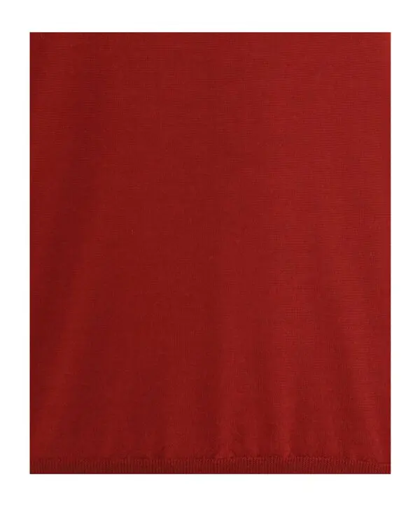 Brunello Cucinelli Crew Neck Long Sleeve Sweater - Red