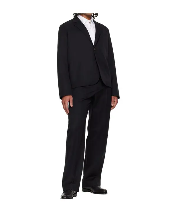 Our Legacy Gabardine Bootcut Trousers - Black