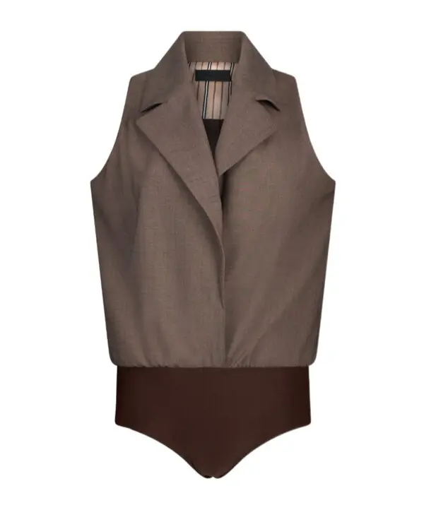 Liu Jo Mélange Vest Bodysuit