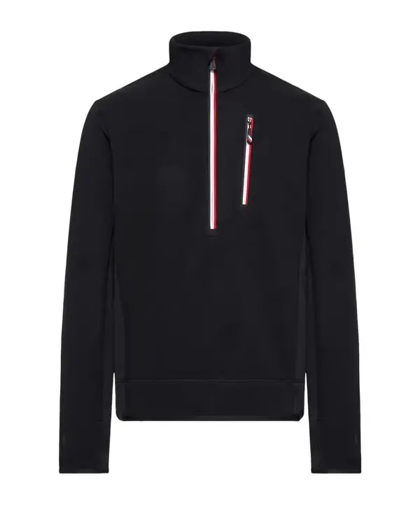 Moncler Half-zip Sweatshirt With Zippered Chest Pocket