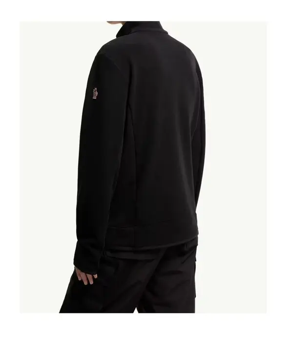 Moncler Half-zip Sweatshirt With Zippered Chest Pocket