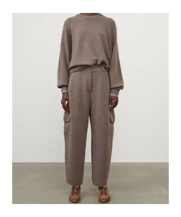 LISA YANG Azaria Cargo Pocket Trousers - Green