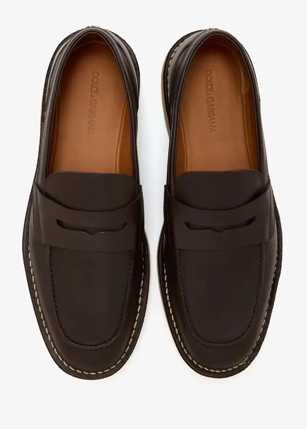 Dolce & Gabbana Leather Loafers