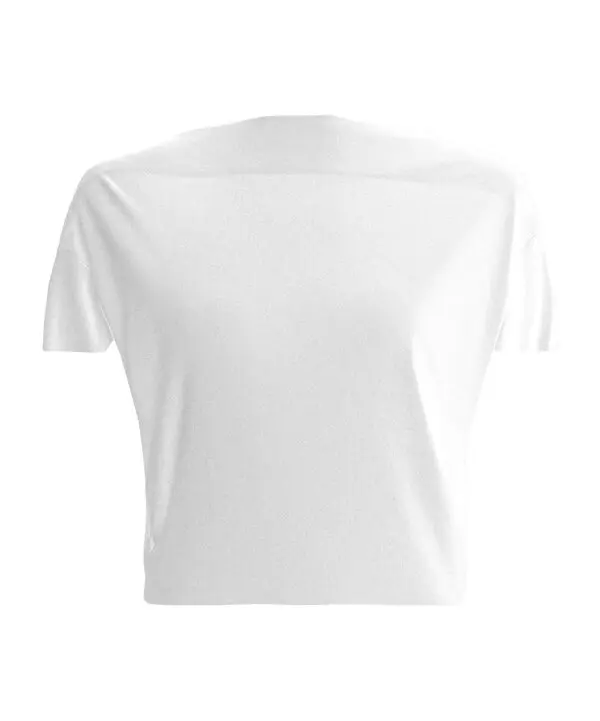 Jacquemus Draped Open-back T-shirt - White