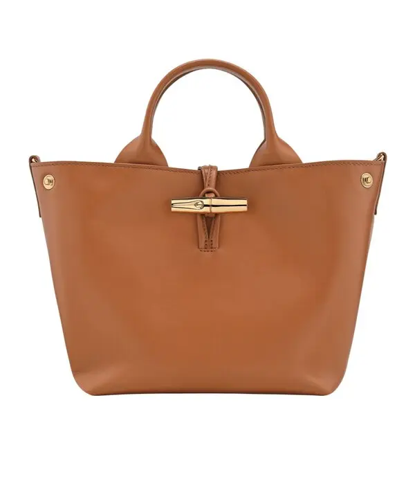 Longchamp Le Roseau S Handbag - Cashew