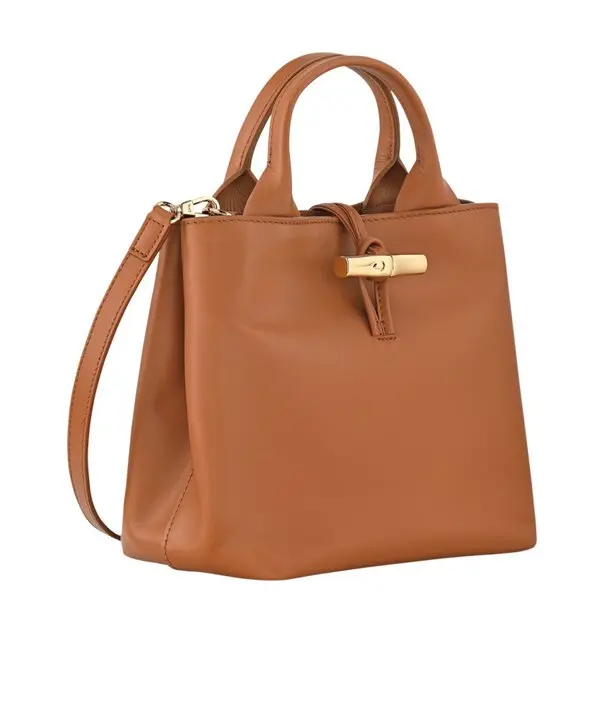 Longchamp Le Roseau S Handbag - Cashew