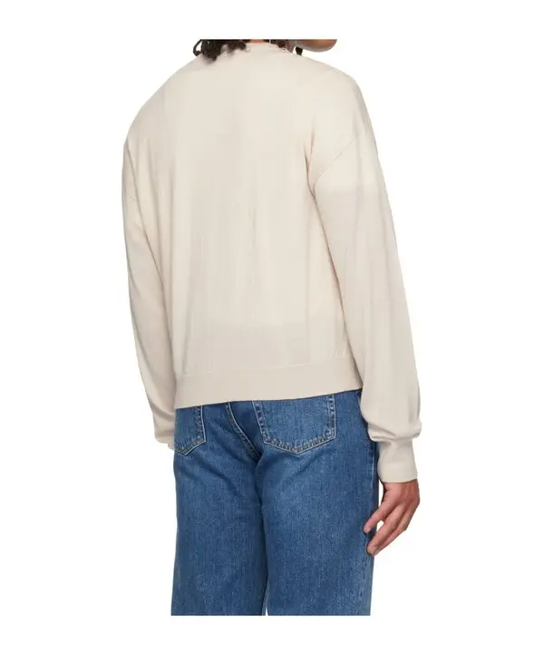 Our Legacy Blossom Argyle Cropped Knitted Sweater