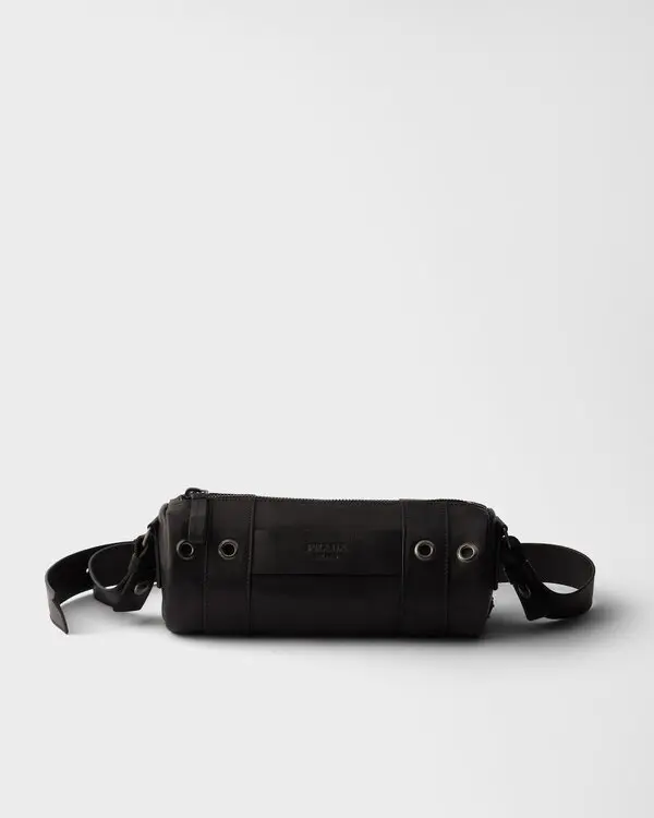 Prada Leather Cylinder Bag