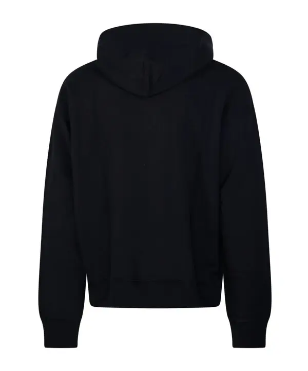 Off-White Logo Printed Drawstring Hoodie