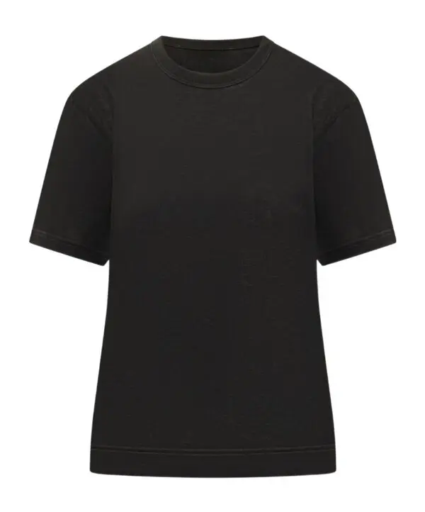 AMI Paris Classic Fit Crewneck T-shirt - Black