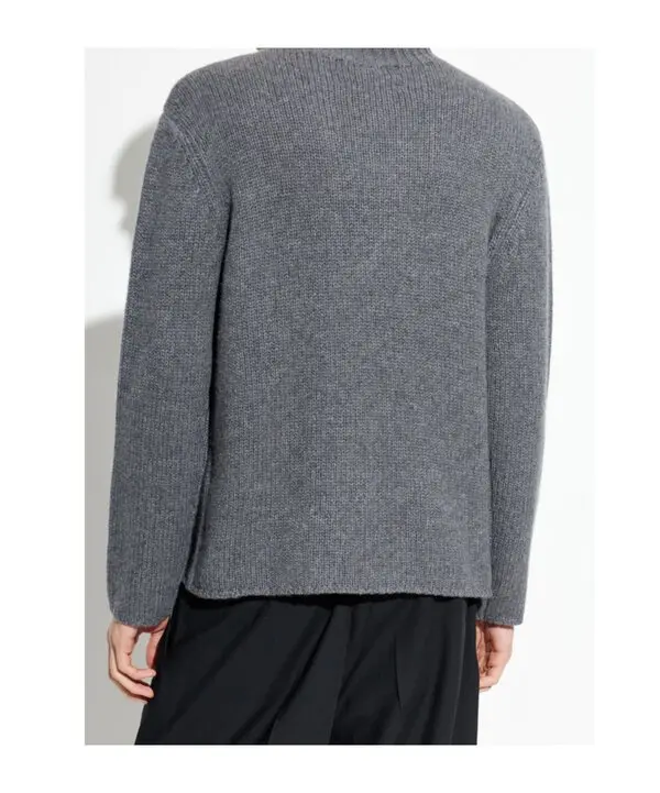 LISA YANG Sylvan High-neck Ribbed Sweater - Graphite