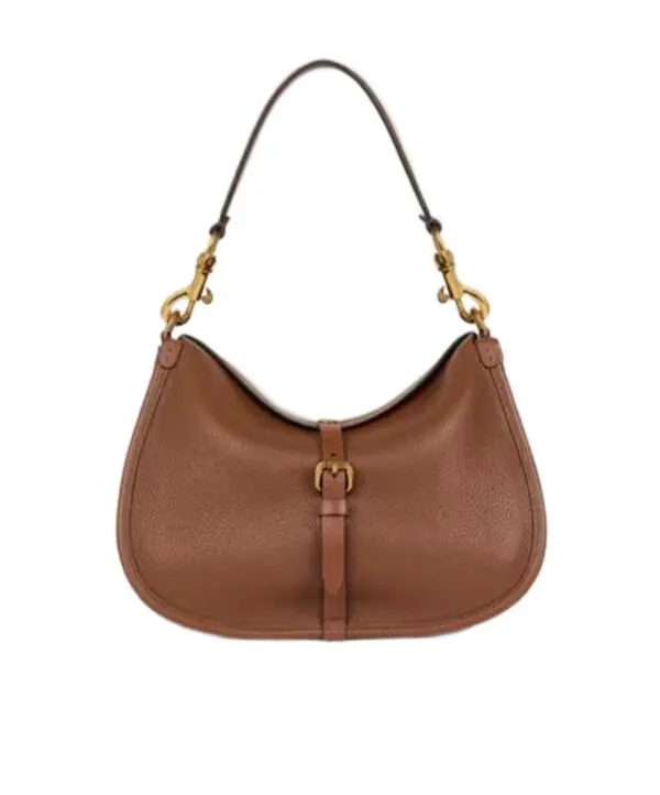 Etro Buckle Detailed Shoulder Bag - Brown