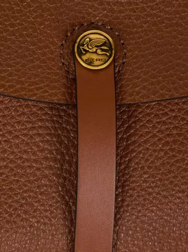 Etro Buckle Detailed Shoulder Bag