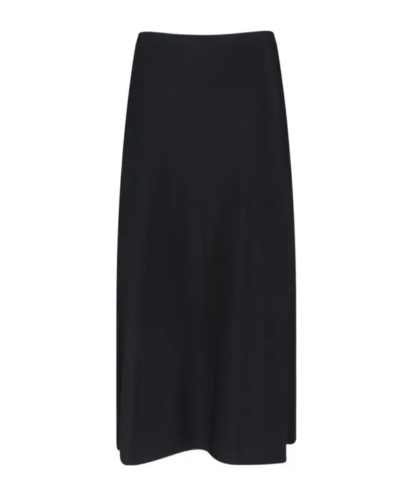 THE ROW Zipper Skirt - Black